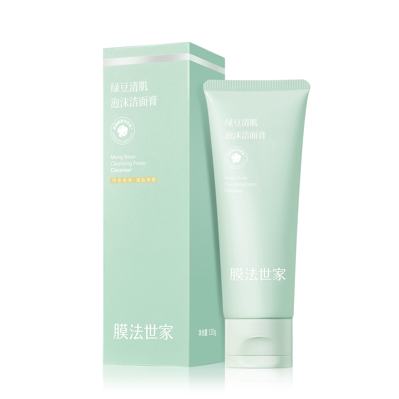 Mung Bean Oil Control Purifying Foaming Cleanser | Mask Family Malaysia